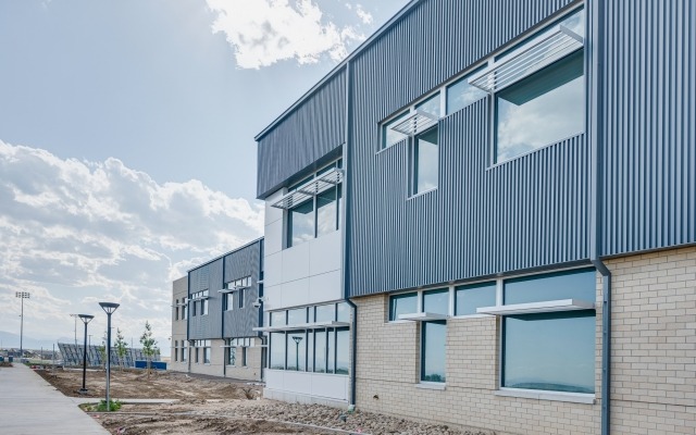 Severance High School Sampson Construction General Contractor Nebraska Colorado Wyoming