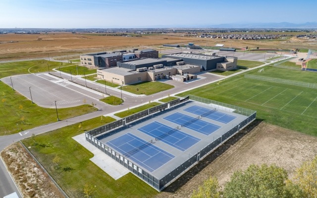 Severance High School Sampson Construction General Contractor Nebraska Colorado Wyoming